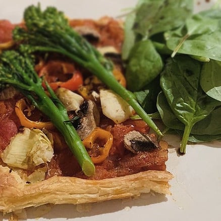 Mediterranean veg puff pastry | World Animal Protection UK
